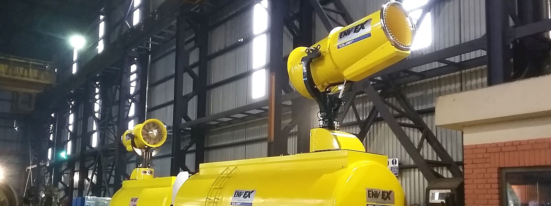 Trailer Mounted Mist Cannons - YUDIN Equipment