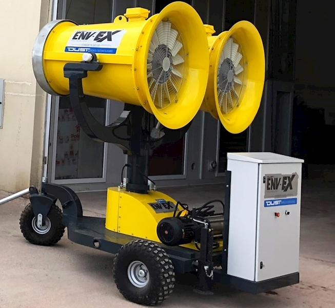 ENVEX MIST CANNONS - for Dust Suppression and Odour Neutralisation