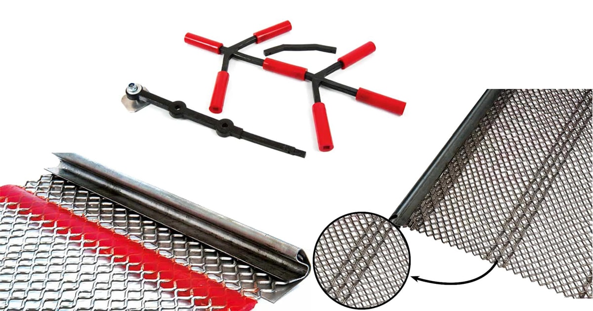 Anti-Clogging Screens | Self Cleaning Screens - YUDIN Equipment