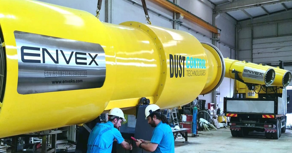 DUST SUPPRESSION SYSTEMS - YUDIN Equipment