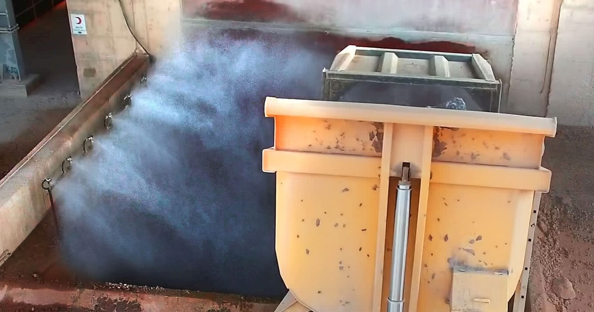 Static Dust Suppression Installations - YUDIN Equipment Static Dust Suppression Installations - YUDIN Equipment